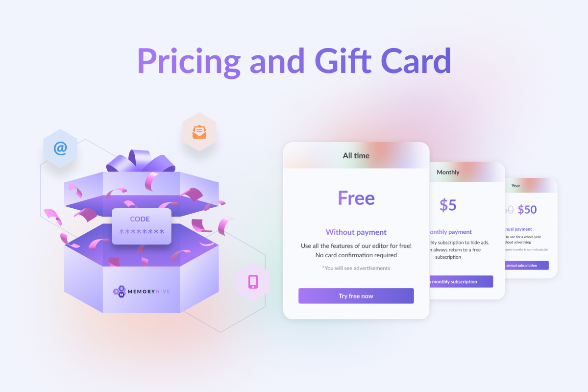 Pricing - Memory Hive