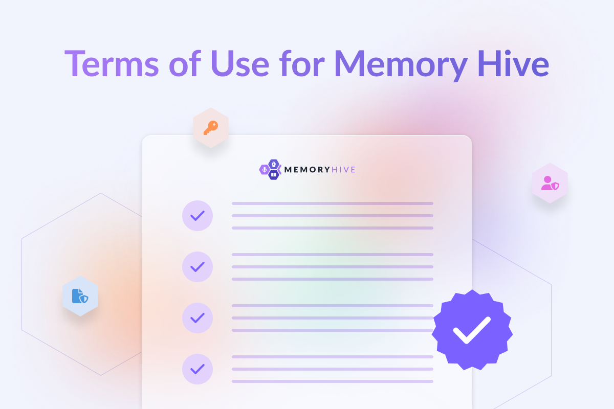 Terms of Use - Memory Hive